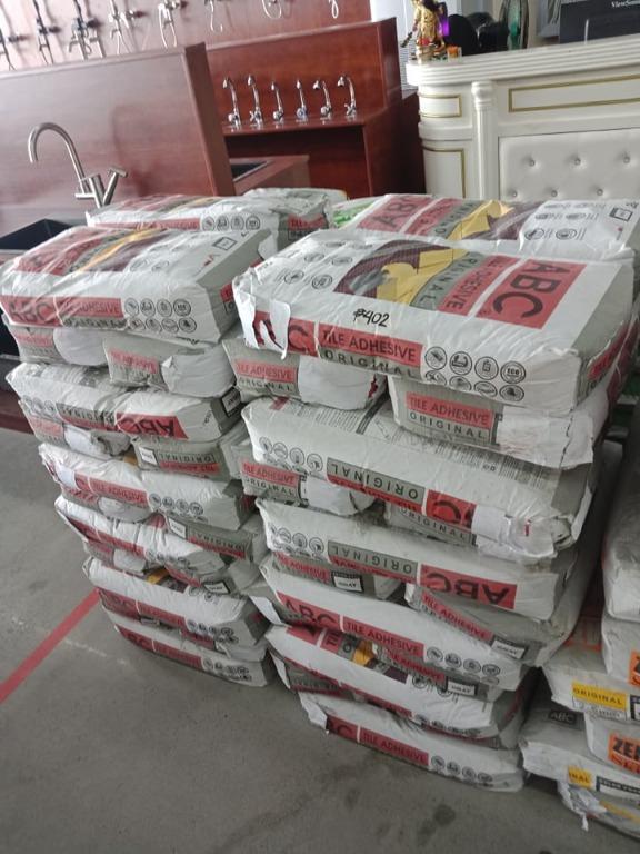 ABC Tile Adhesive Original 25kg, Commercial & Industrial, Construction ...