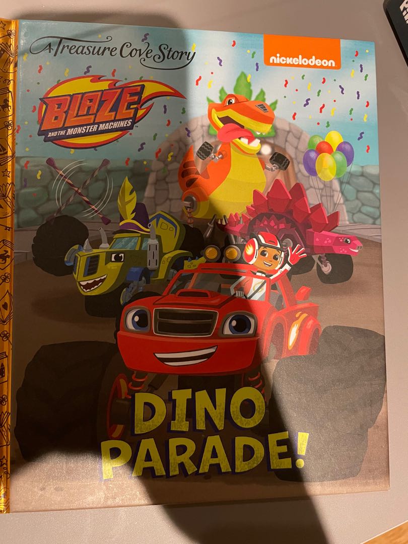 Blaze and the monster machines Golden Book, Hobbies & Toys, Books ...