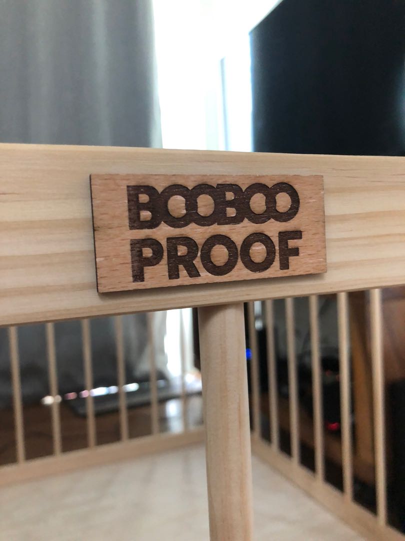 Boobooproof Playpen, Babies & Kids, Baby Nursery & Kids Furniture ...