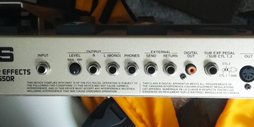 Boss GT-6 Guitar effects processor, Hobbies & Toys, Music & Media ...