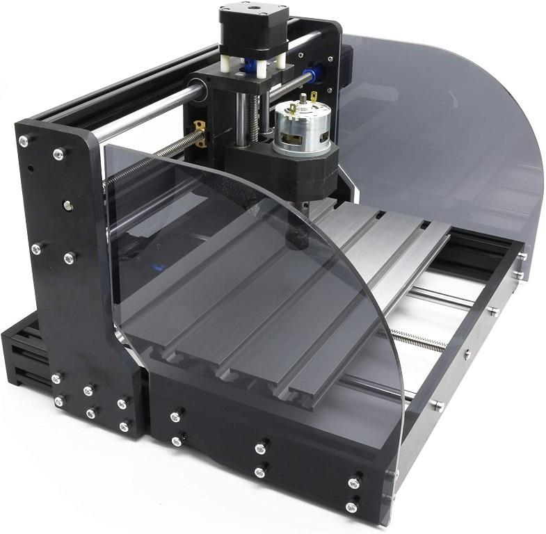 CNC 3018 Pro Max 3 Axis Desktop DIY Mini Wood Router Kit PCB PVC ...