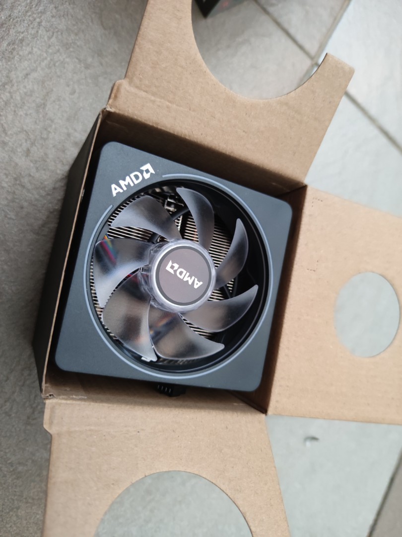 Cooler Master Wraith Prism AMD cooler, Computers & Tech, Parts ...