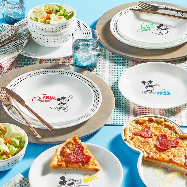 Corelle-Disney-Mickey-Mouse-The True Original, 12 Piece-Dinnerware Set ...