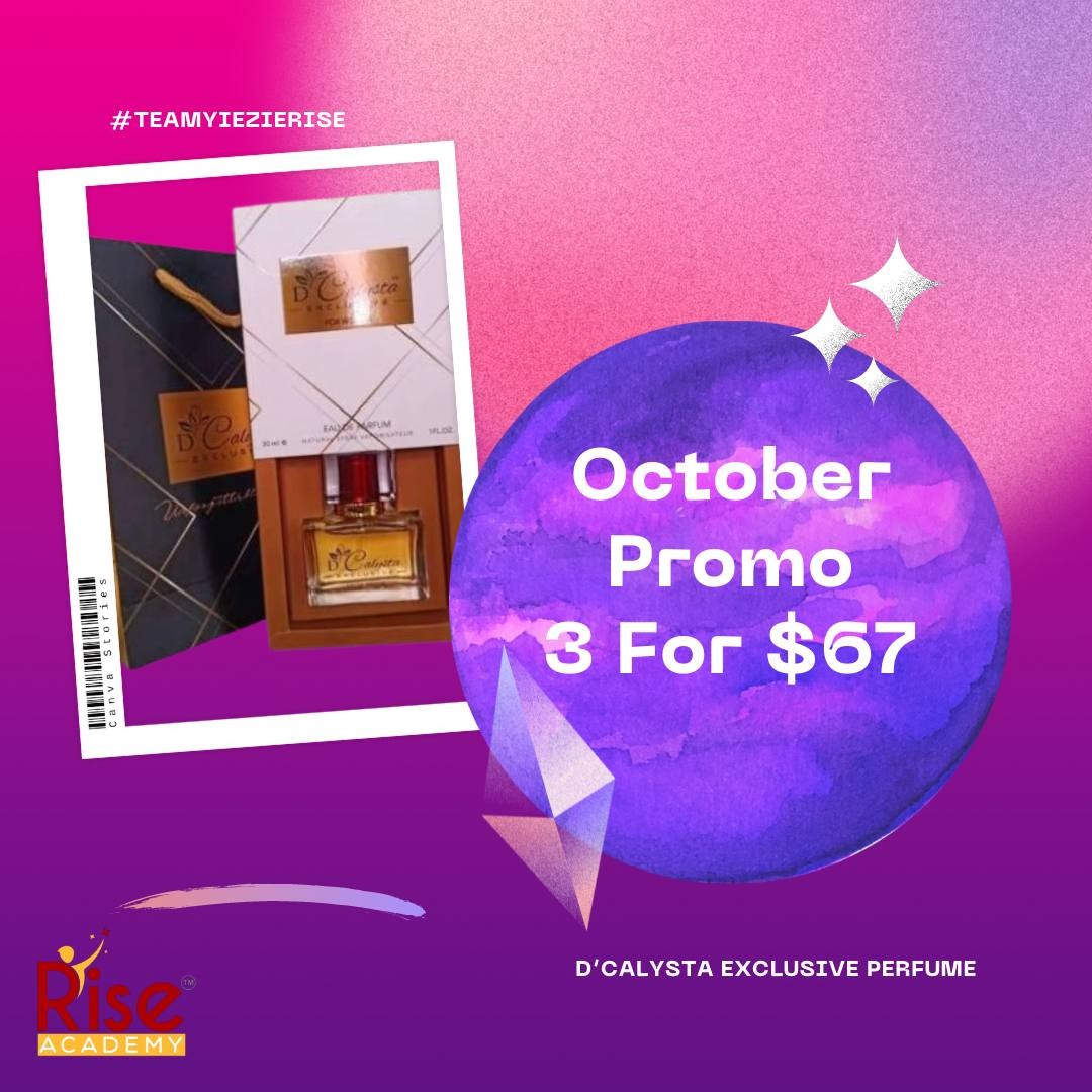 D'Calysta Exclusive Perfume, Beauty & Personal Care, Fragrance ...