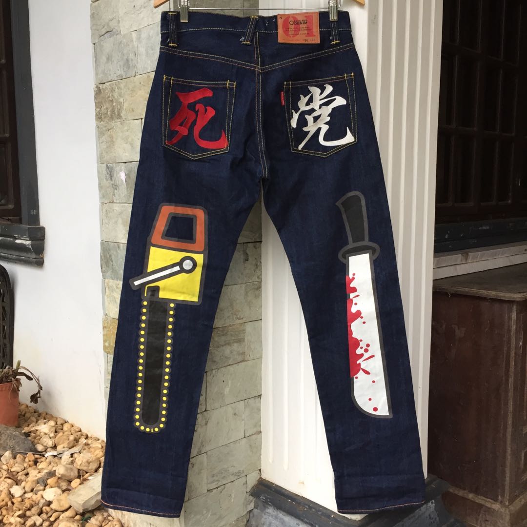 Devil Nut Selvedge Denim, Men's Fashion, Bottoms, Jeans on Carousell