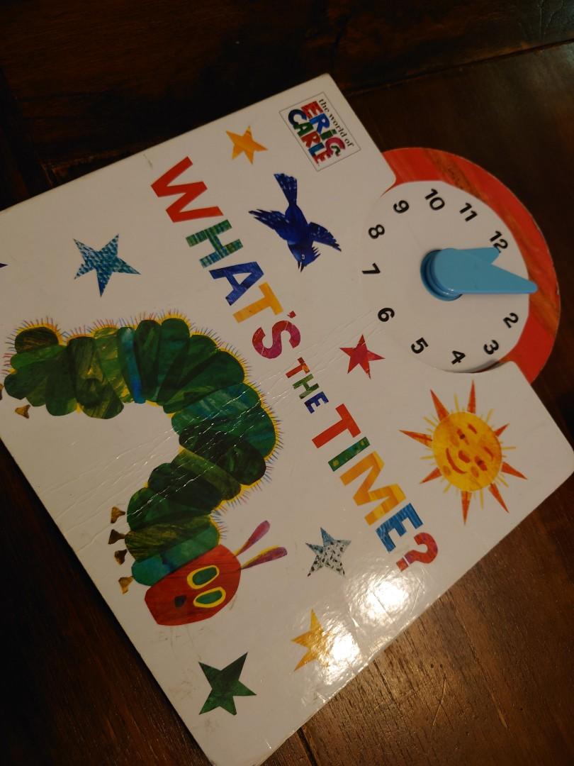 Eric Carle What's the Time, Hobbies & Toys, Books & Magazines, Children ...