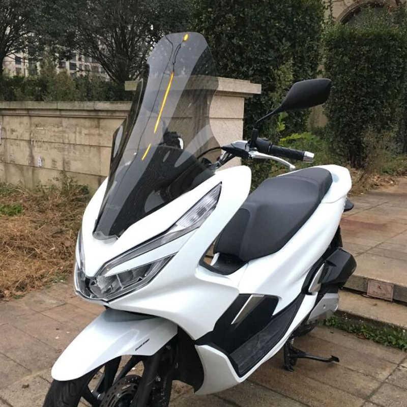 Honda Pcx 150 windshield motorcycle bike wind shield helmet accessories ...