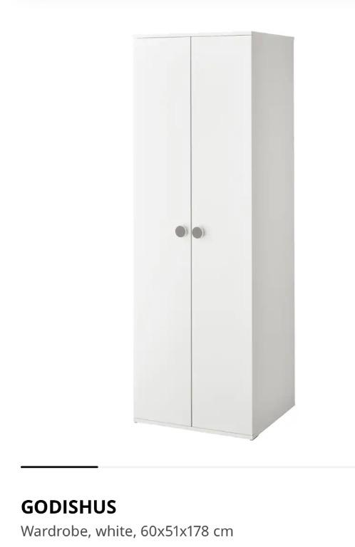 Ikea Godishus Wardrobe, Furniture & Home Living, Furniture, Shelves ...