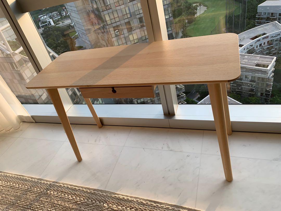 IKEA Lisabo Desk, Furniture & Home Living, Furniture, Tables & Sets on ...