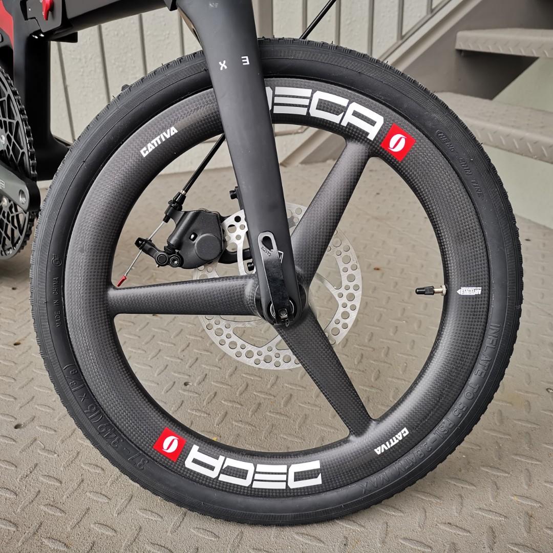 JAVA X3 carbon folding bike - carbon wheelset & carbon frameset ...