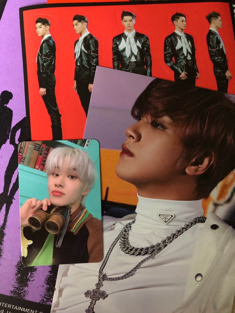 Jungwoo Sticker Ver Complete Inclusions, Hobbies & Toys, Memorabilia ...