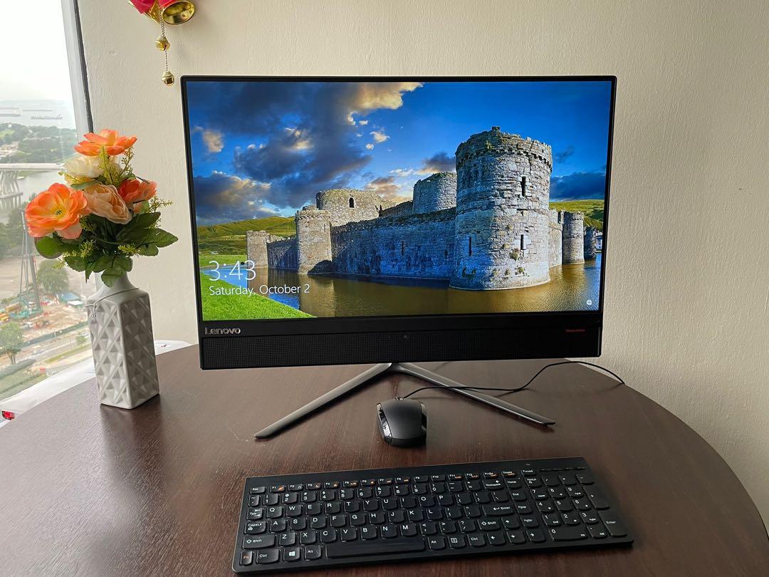 Lenovo desktop all in one, Computers & Tech, Desktops on Carousell