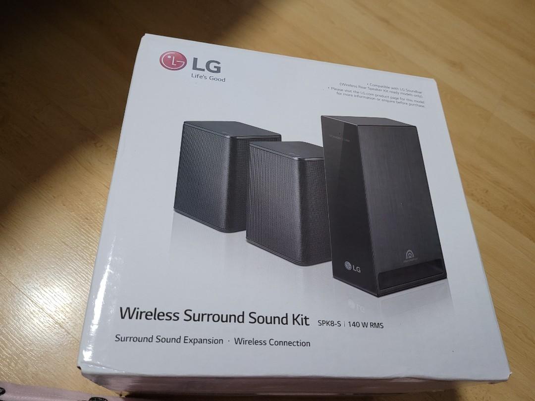 LG wireless surround sound kit, TV & Home Appliances, TV ...