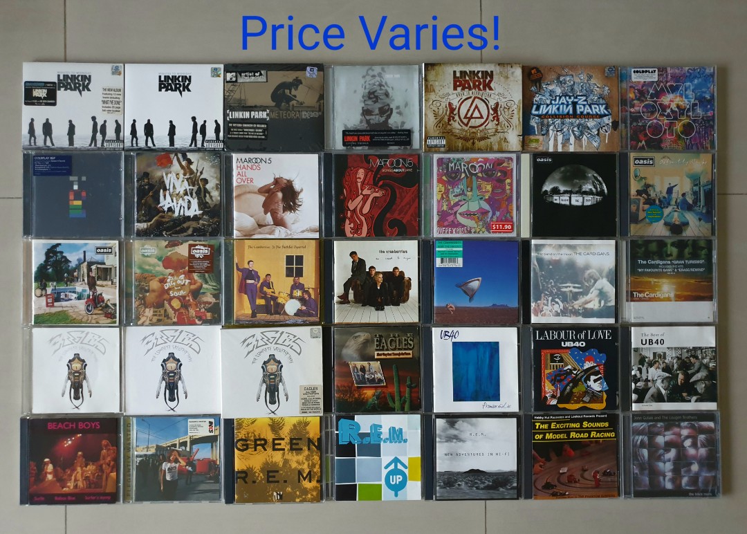 CD - Linkin Park,Jay-Z Linkin Park,ColdPlay-MYL OXYL OTO, X&Y,Viva La ...