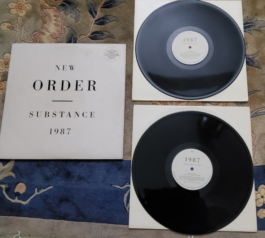 Lp New Order Substance 1987 Original, Hobbies & Toys, Music & Media ...