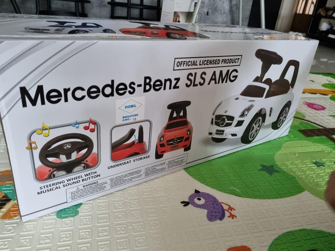 Mercedes Benz SLS AMG toy car, Babies & Kids, Infant Playtime on Carousell