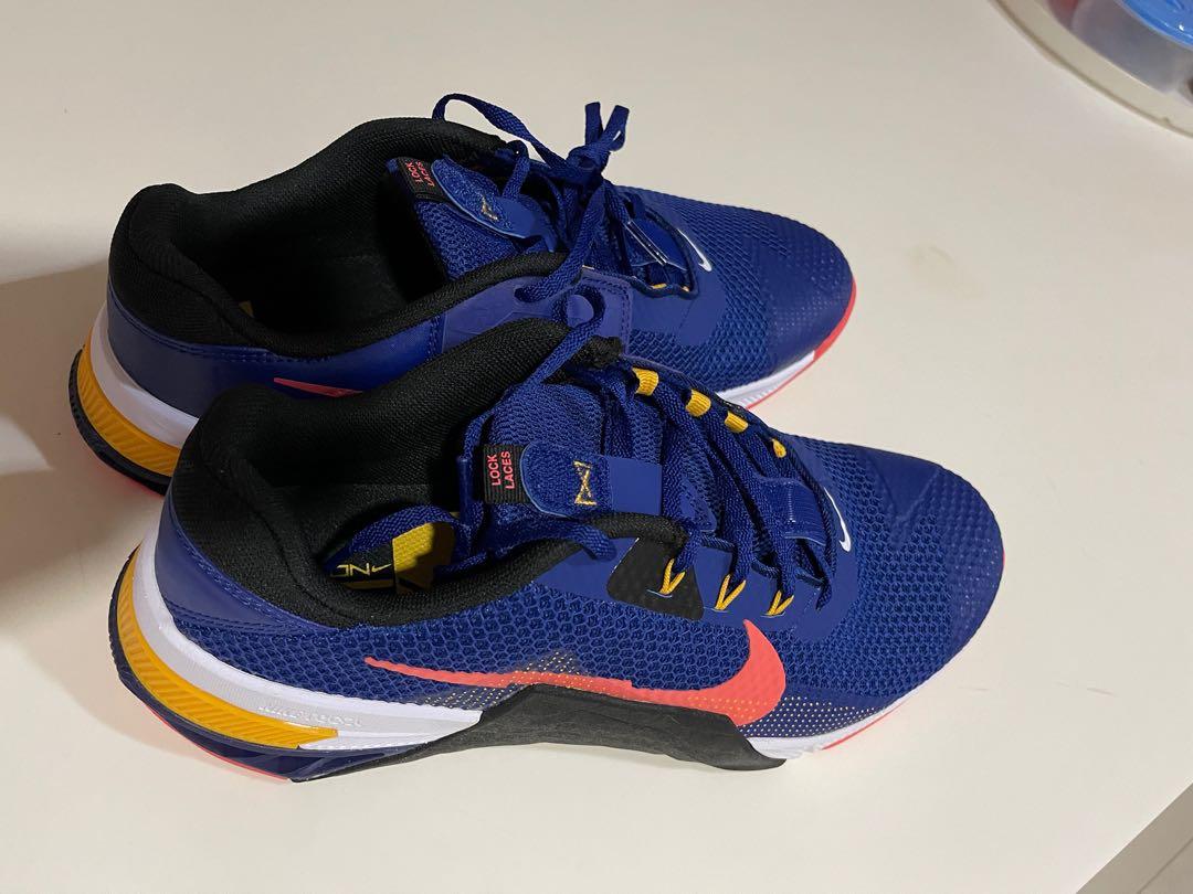 Metcon 7 royal blue/magic ember -US10.5, Men's Fashion, Footwear ...