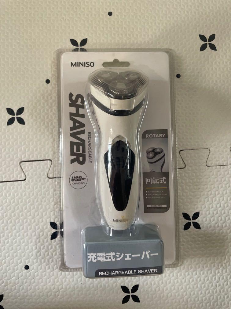 Miniso Rechargeable Shaver, Beauty & Personal Care, Hair on Carousell