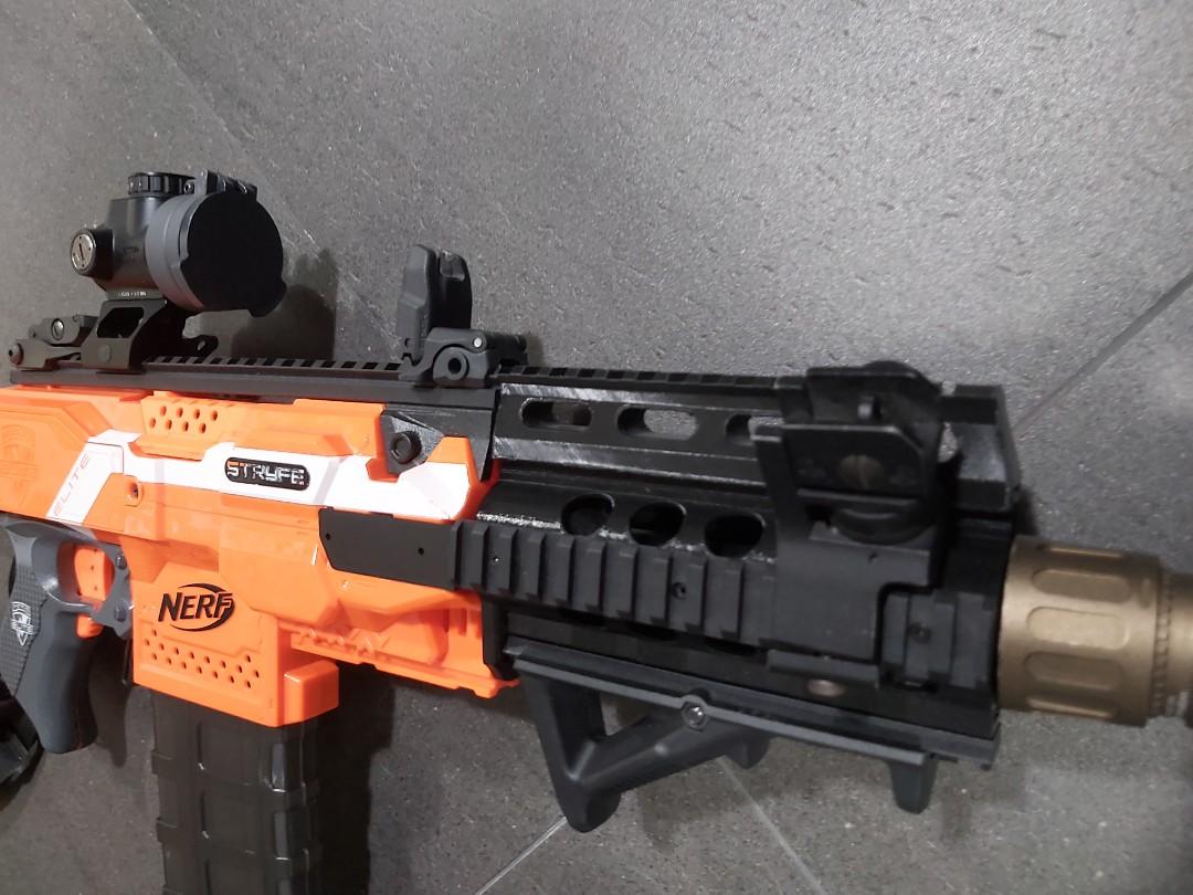 Nerf Stryfe with mods, Hobbies & Toys, Toys & Games on Carousell