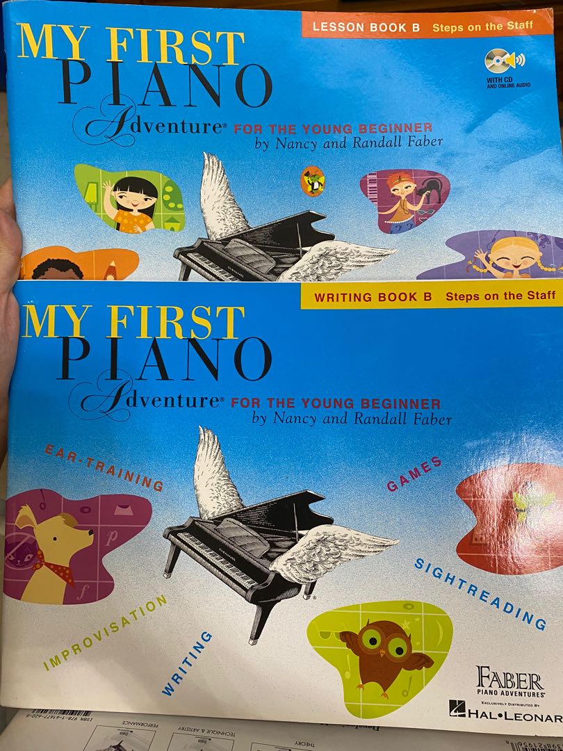 New My first piano adventure book B, Hobbies & Toys, Music & Media ...