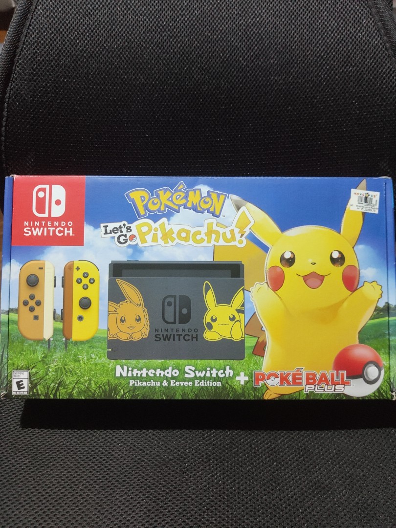 Nintendo Switch Pikachu limited edition, Video Gaming, Video Game ...