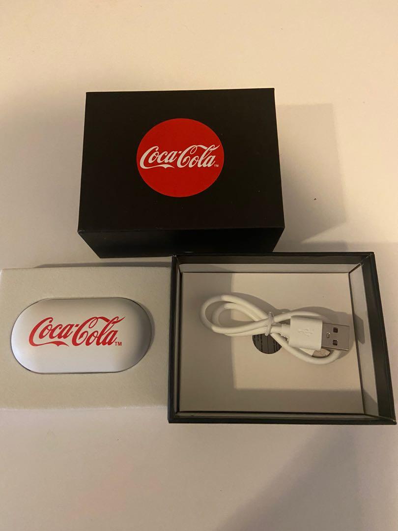 Official Coke Bluetooth Earphones, Audio, Earphones on Carousell