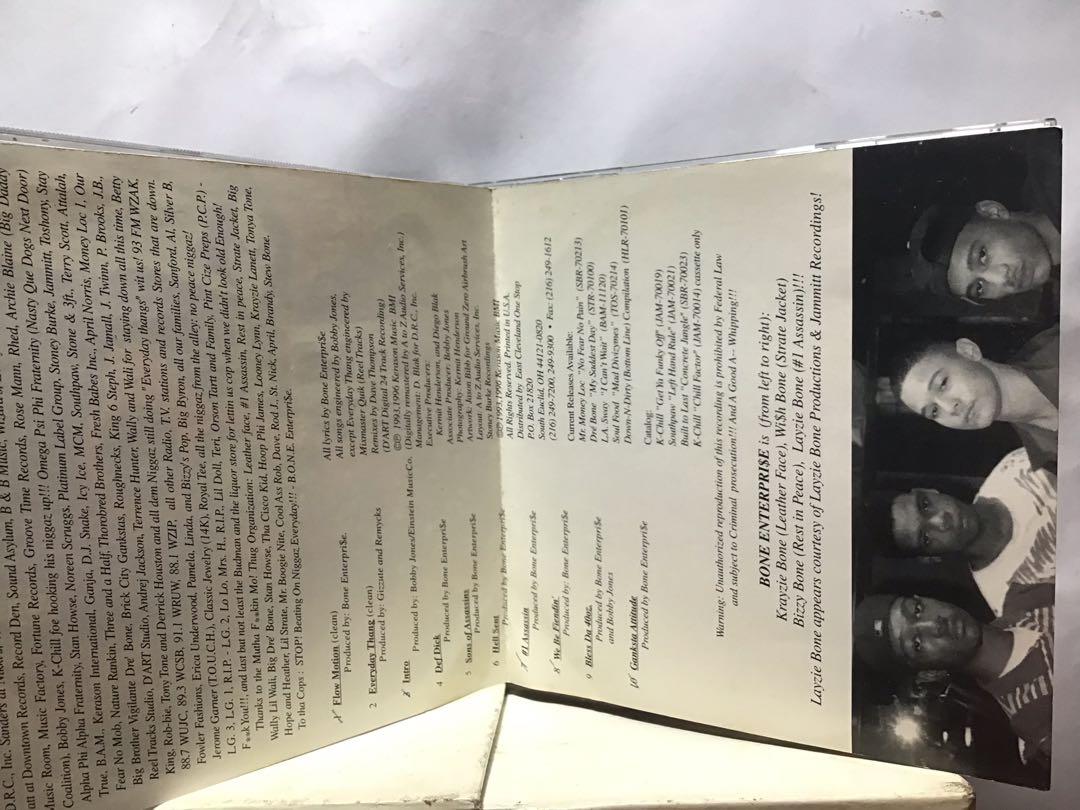 ORIGINAL US PRESS Bone Thugs n Harmony - Faces of Death OOP 1995 BONE ...