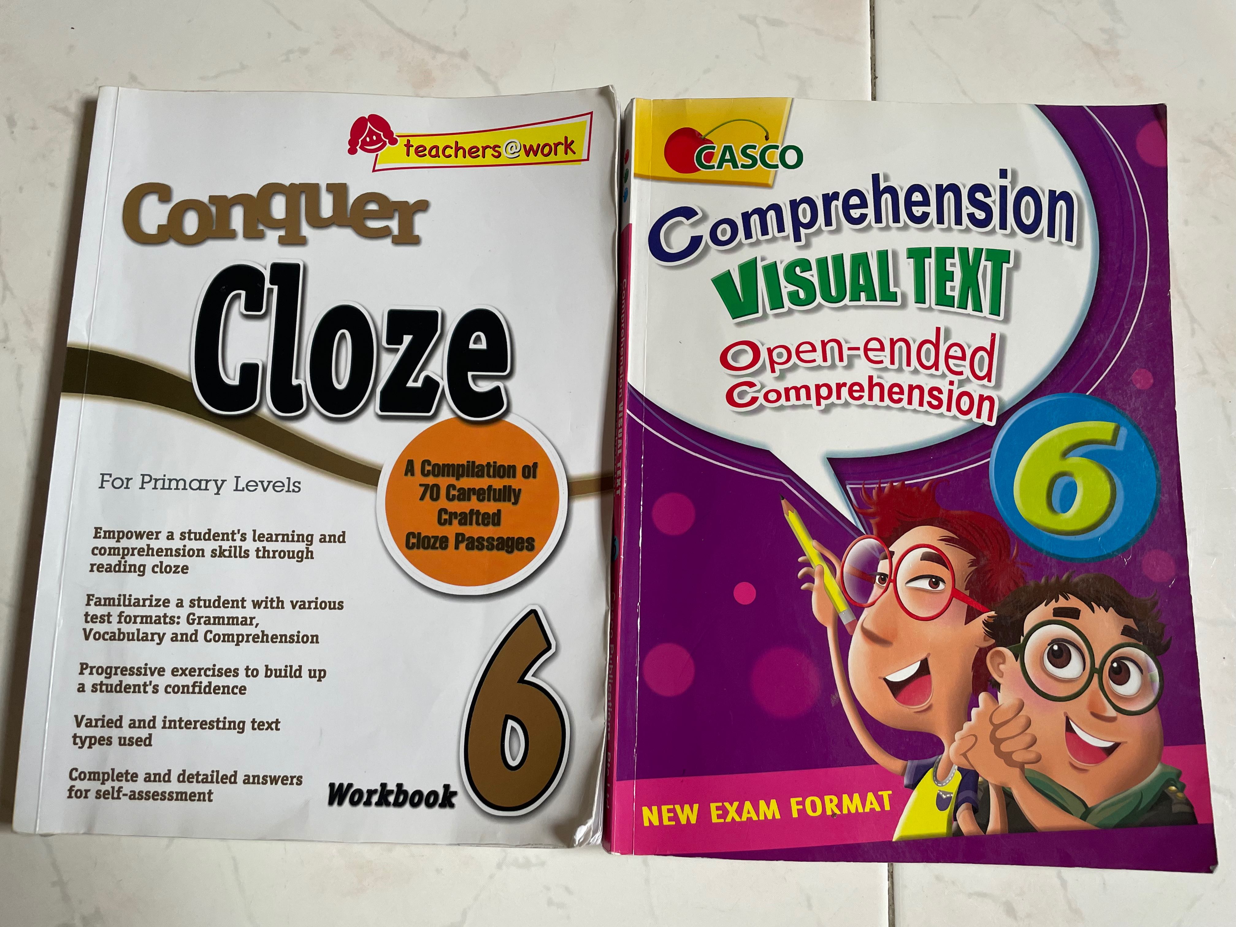 Bundle 2 for $5 : P6 PSLE English cloze and comprehension, Hobbies ...