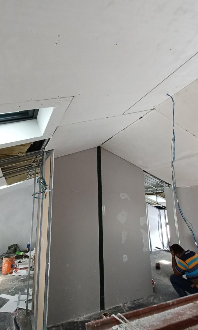 Brick wall/Drywall&false ceiling/painting/electrical/plumbing/flooring ...