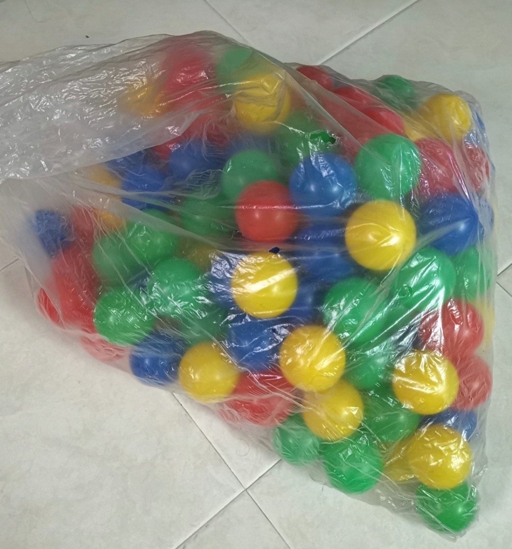 Plastic balls, Hobbies & Toys, Toys & Games on Carousell