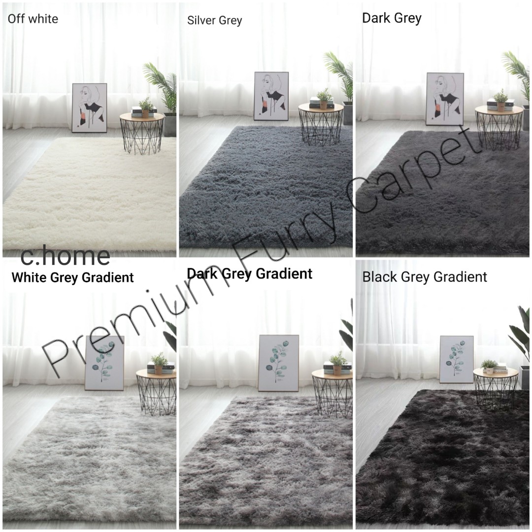 Premium Soft & Furry Carpet 160*230cm, Furniture & Home Living, Home ...