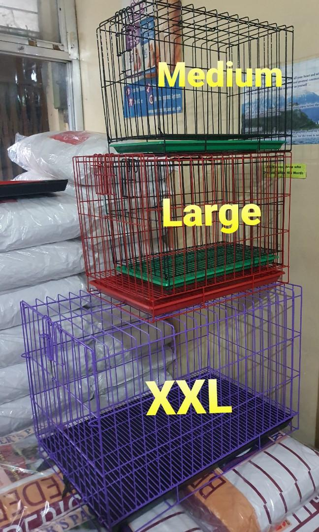 Large Rectangular fixed cage for Dog, Cat, Rabbit and other pets, Pet ...