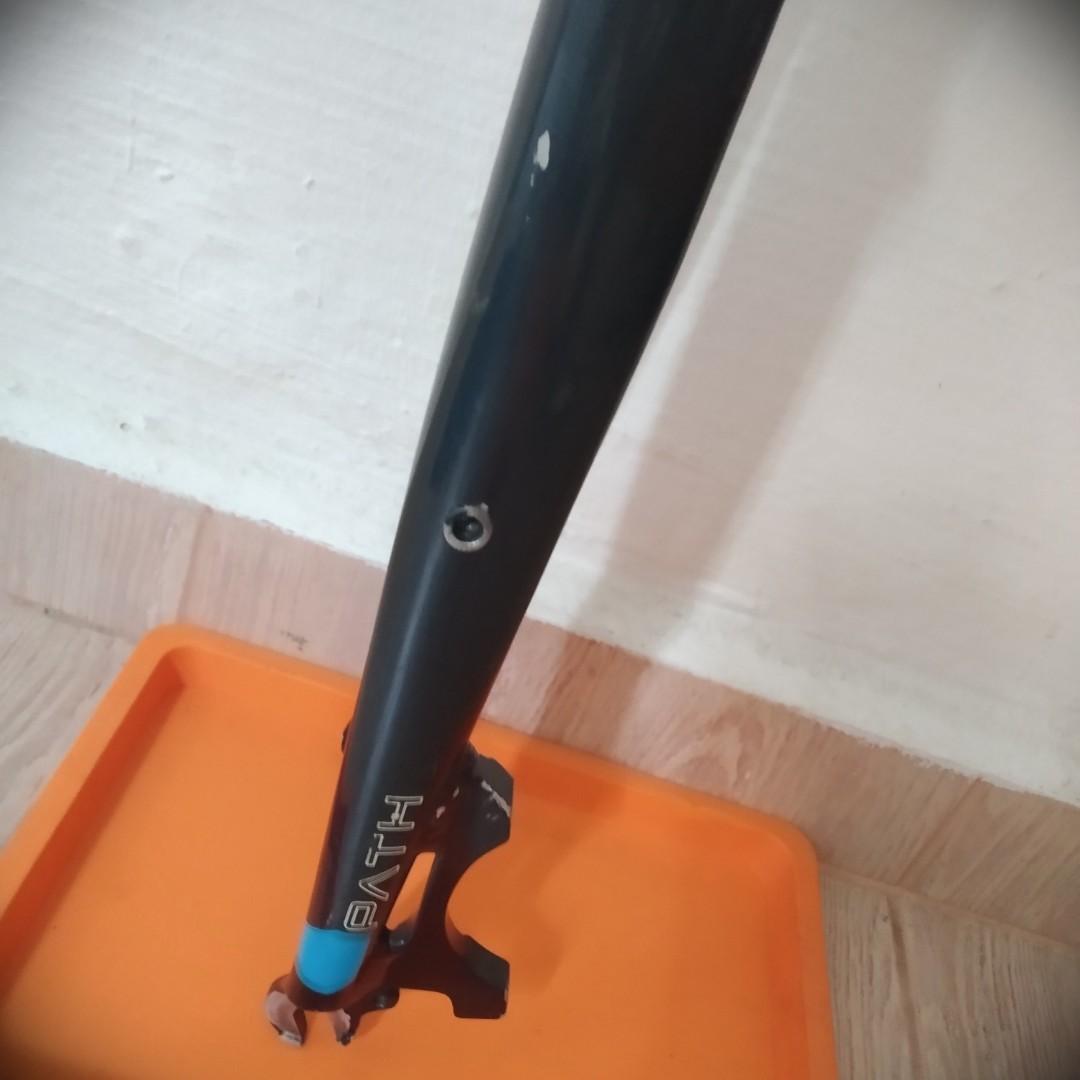 Rigid fork for disc brake hybrid commuter 27.5 700c 26 Riverside ...