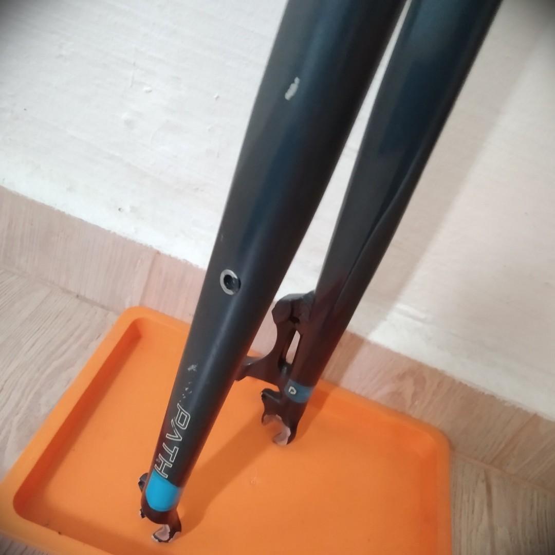 Rigid fork for disc brake hybrid commuter 27.5 700c 26 Riverside ...