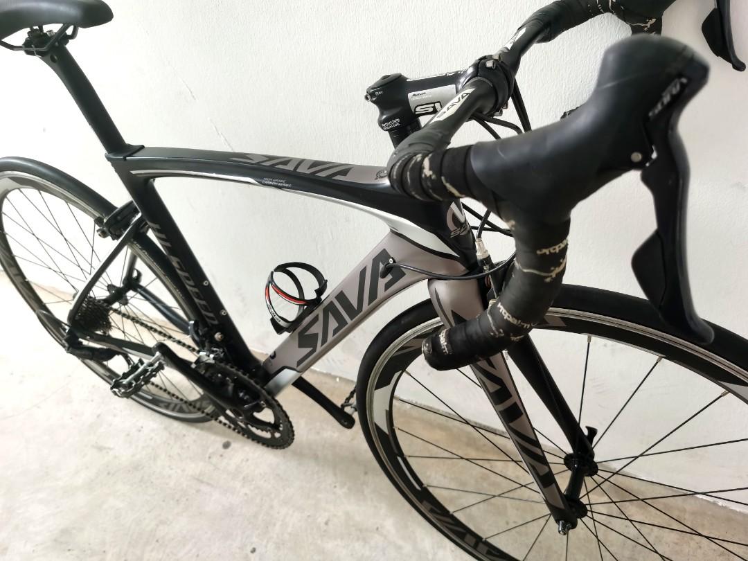 SAVA Full Carbon Road Bike Shimano SORA 700C Bicycle., Sports Equipment, Bicycles & Parts ...