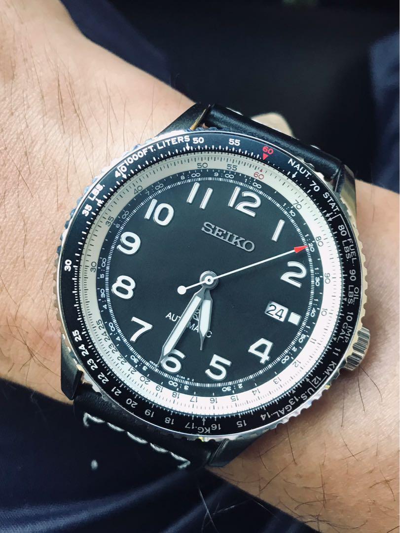 Seiko Navitimer pilot automatic watch, Men's Fashion, Watches ...