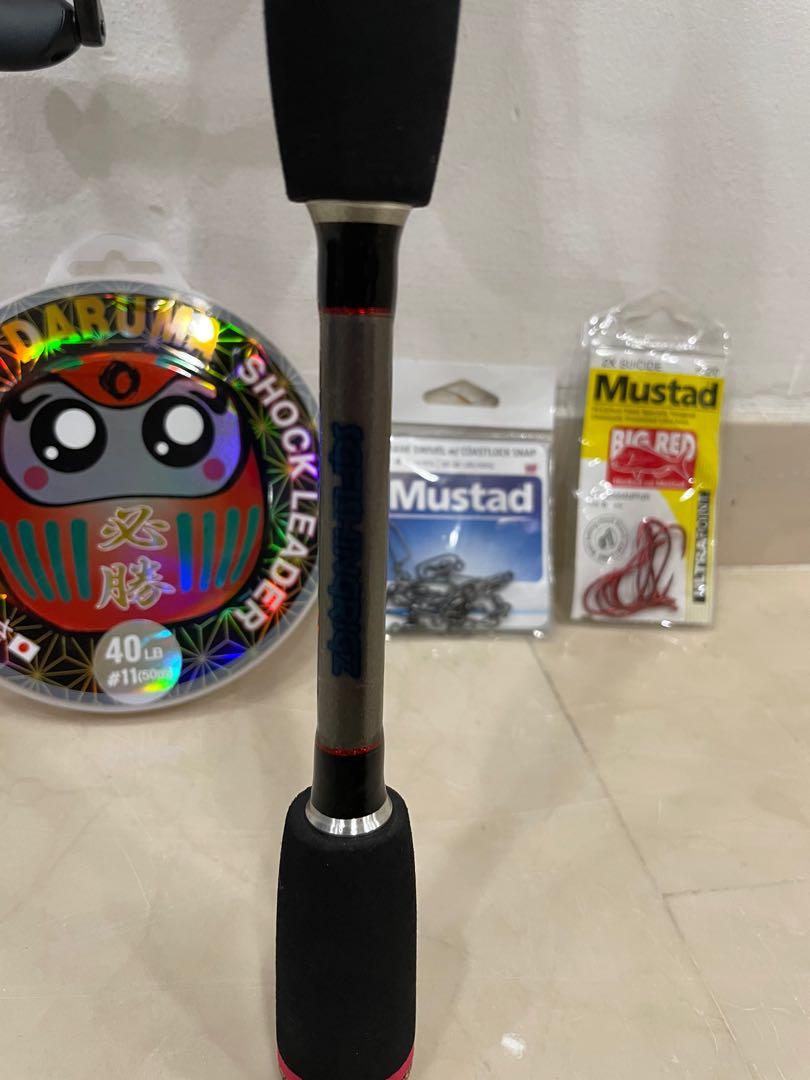 SGFR Aqua-X Fishing Rod + Kastking Lancelot 3000 Reel | Kohaku Shock ...