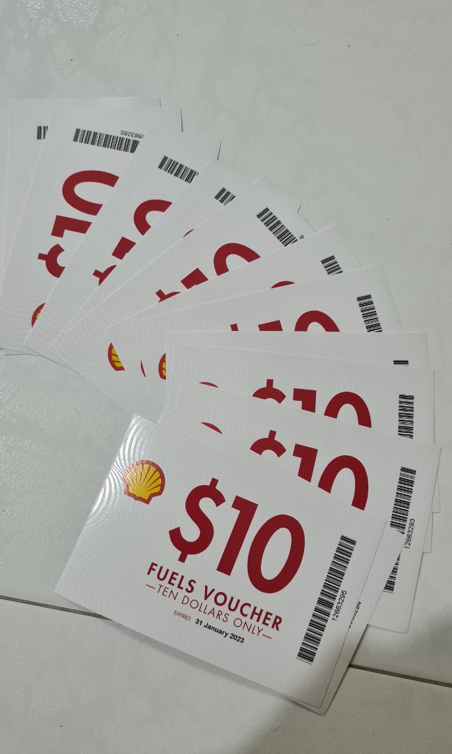 Shell voucher, Tickets & Vouchers, Vouchers on Carousell