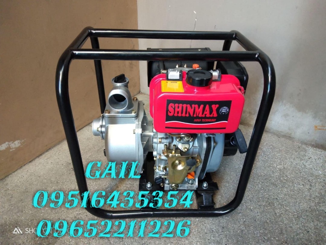 SHINMAX 2", 5.5HP Diesel Engine Water Pump, Commercial & Industrial, Industrial Equipment on ...