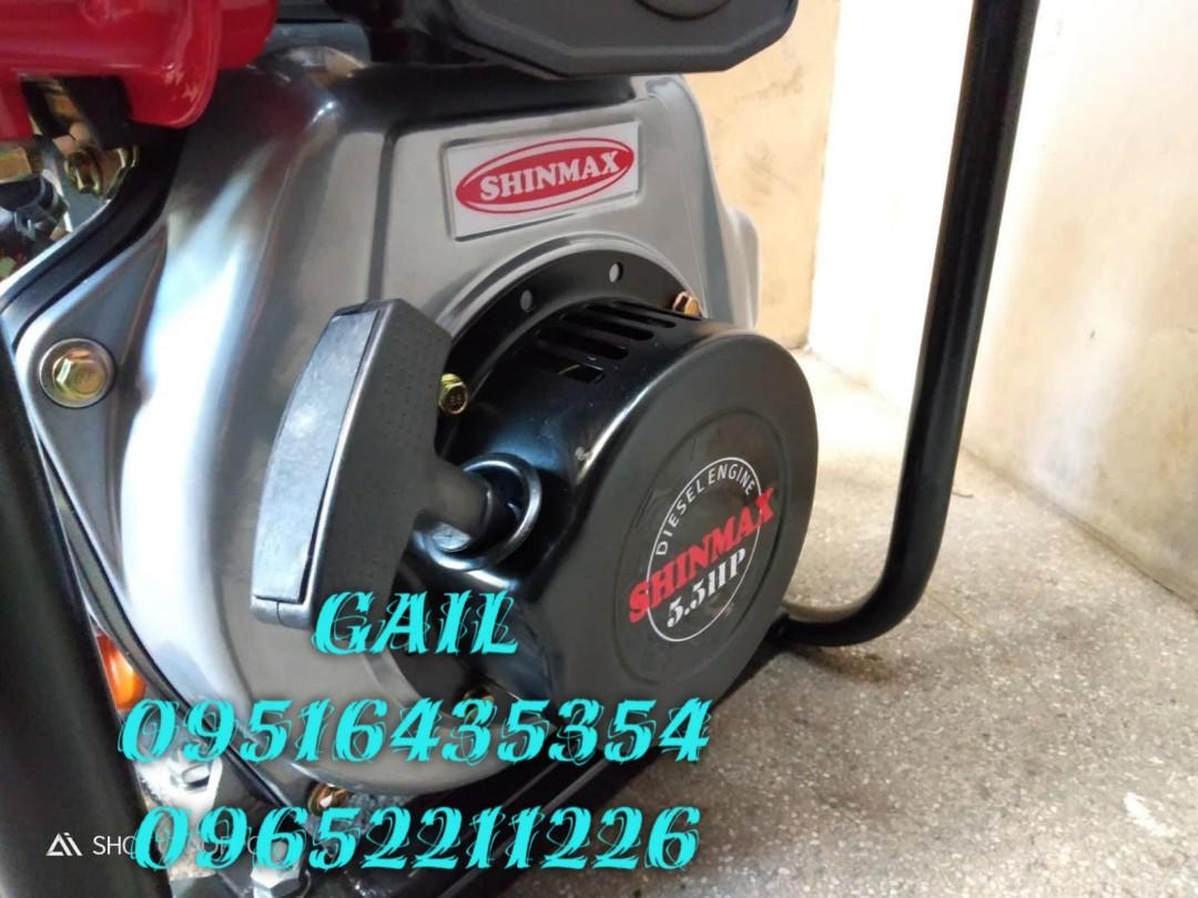 SHINMAX 2", 5.5HP Diesel Engine Water Pump, Commercial & Industrial, Industrial Equipment on ...