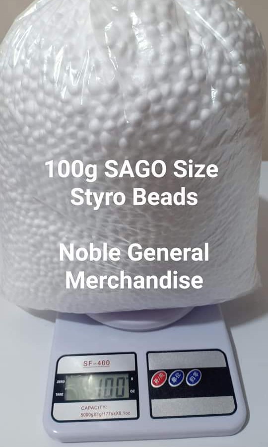 STYRO PELLETS / STYRO BEADS / BEAN BAG FILLER SAMPLE, Hobbies & Toys ...