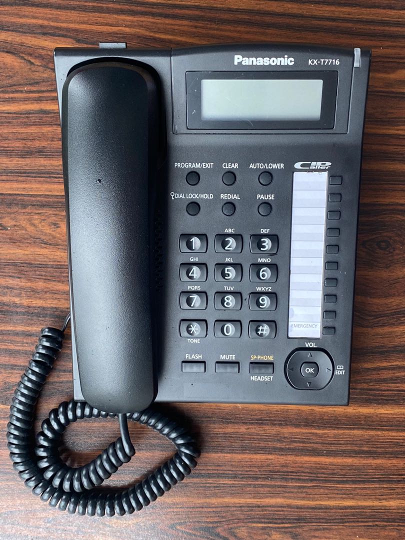 Telephone - Original Panasonic KX-T7716, TV & Home Appliances, Other ...