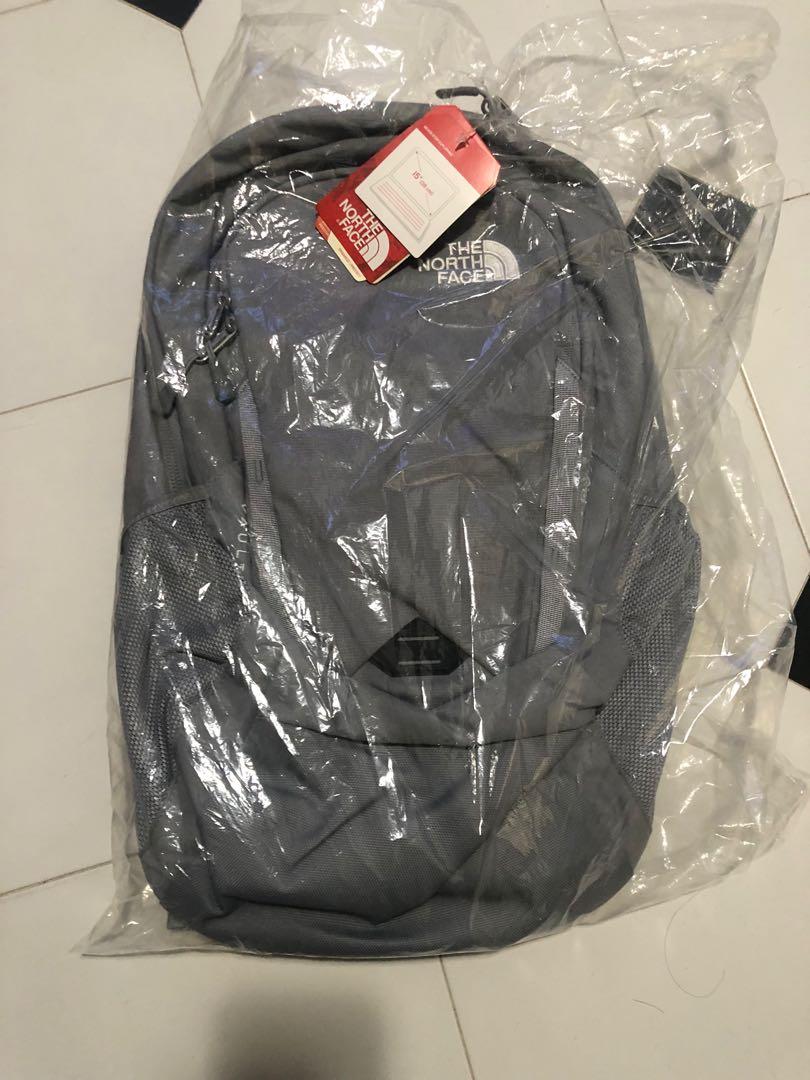 The North Face Vault Mid Grey Dark Heather Backpack, Men's Fashion ...