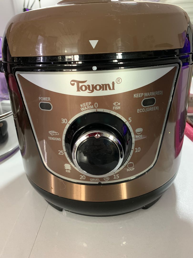 Toyomi 3L pressure cooker, TV & Home Appliances, Kitchen Appliances ...