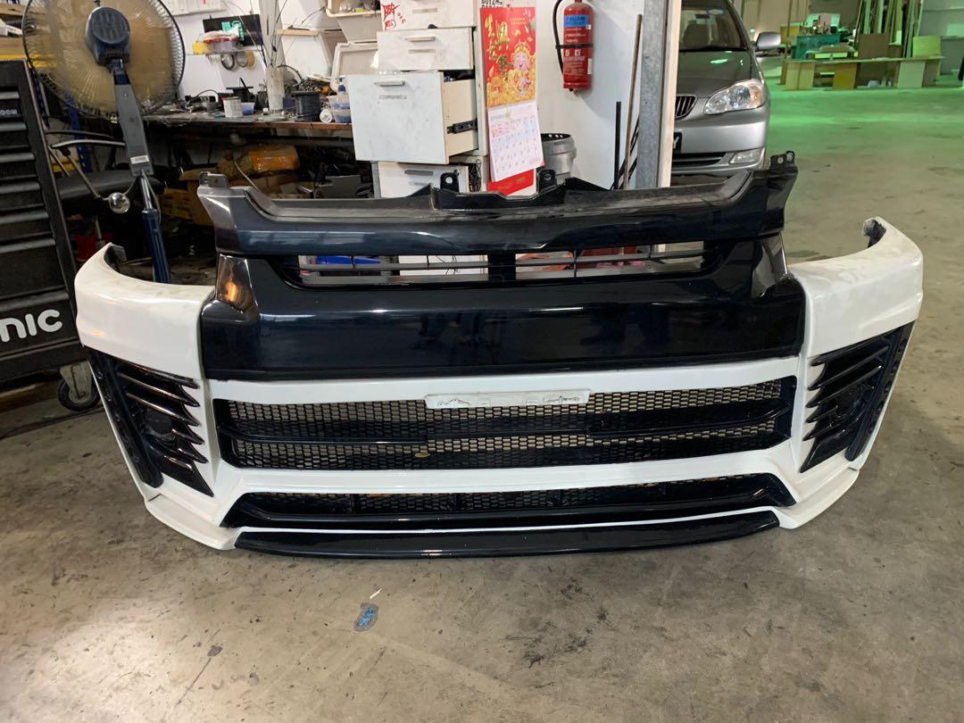 toyota hiace bumper and front grill（high roof）, Car Accessories ...