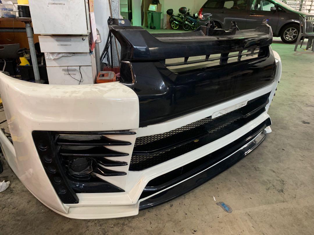 toyota hiace bumper and front grill（high roof）, Car Accessories ...
