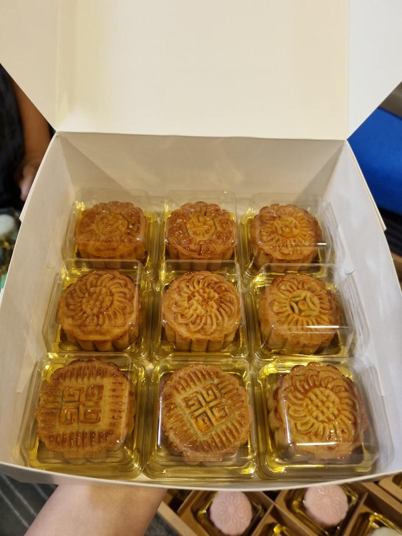 Traditional Mini Mooncake, Food & Drinks, Homemade Bakes on Carousell
