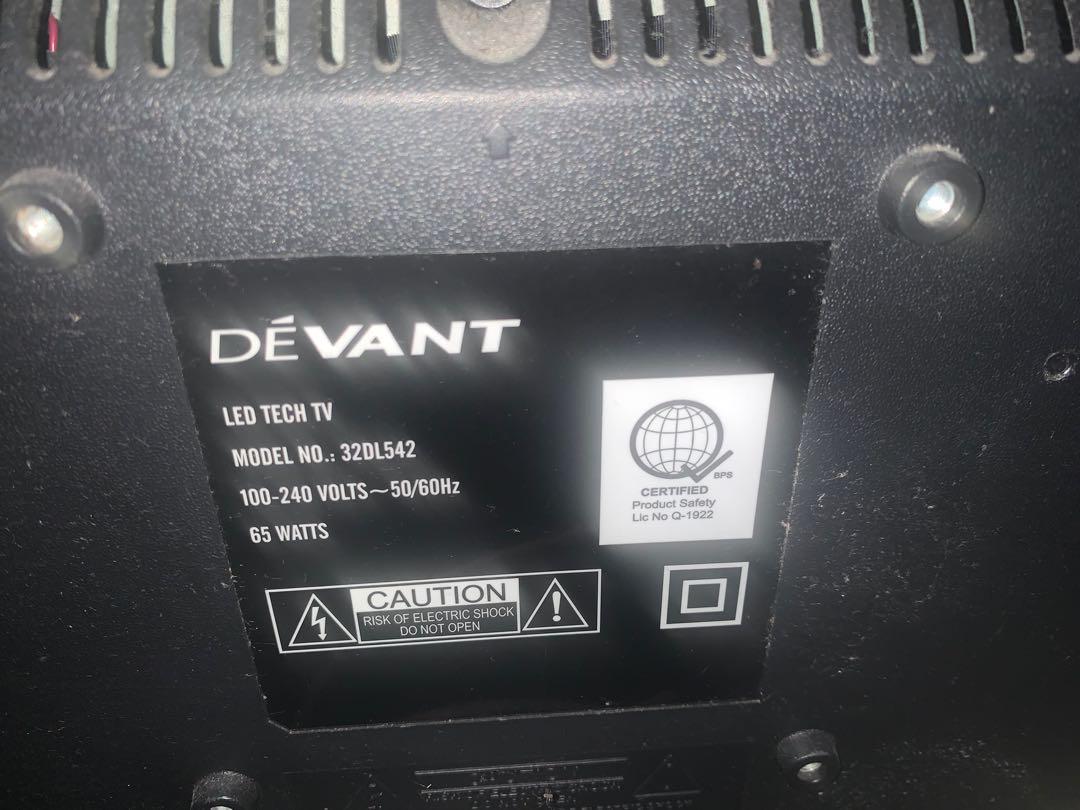 Tv devant 32 inch good as new, TV & Home Appliances, TV & Entertainment ...