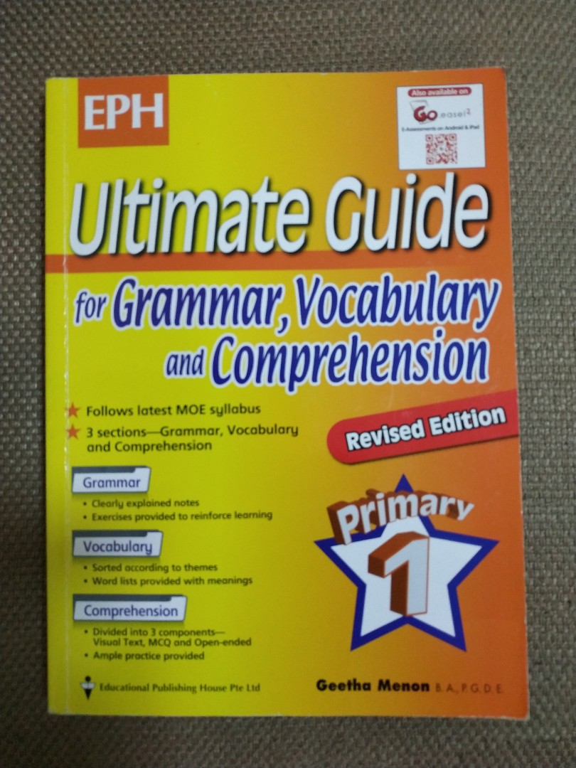 Ultimate Guide for Grammar, Vocabulary and Comprehension Primary 1 ...