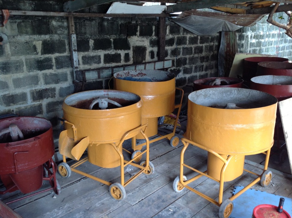 SALE USED Rotary Mortar Cement Mixer 1/3 bagger, 1/2 bagger & 1 bagger ...
